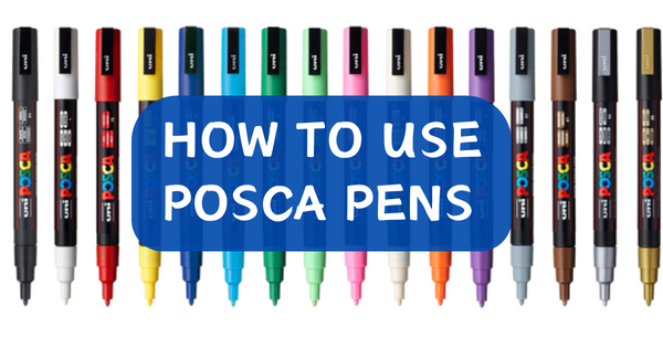 How to Use Posca Pens - Dr Pen