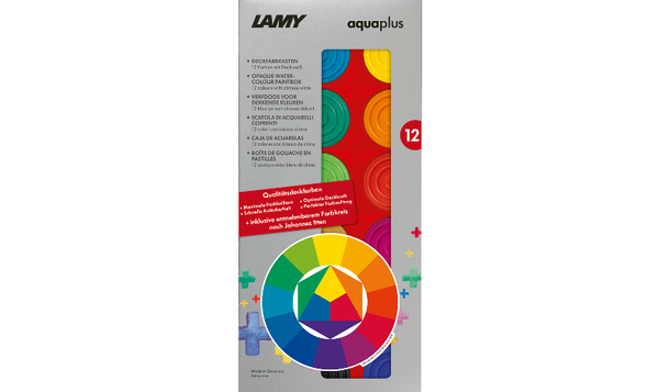 LAMY aquaplus Red Paint Box of 12 Colours | Dr Pen