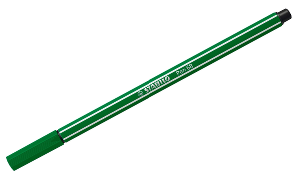 Premium Fibre-Tip Pen - STABILO Pen 68 - Click Set Pack of 10 ...
